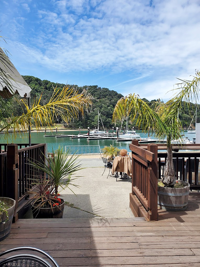 Where tropical vibes meet Bay Area charm&mdash;palm fronds frame your lunch view in a setting worthy of your most envy-inducing social media posts.