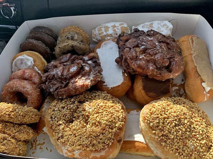 A box of mixed donuts from Donut World is like assembling your dream team of breakfast all-stars. Choose wisely, friends.