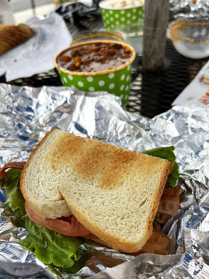 A proper BLT is architecture as much as food&mdash;this one has the structural integrity of the Roman Colosseum but tastes considerably better.