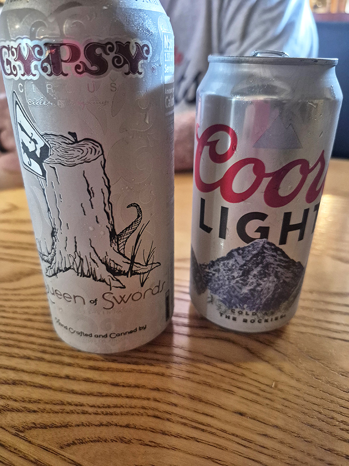 Cold beer in unpretentious cans&mdash;the perfect companions for food that speaks for itself. No sommelier required, just thirst and appreciation.