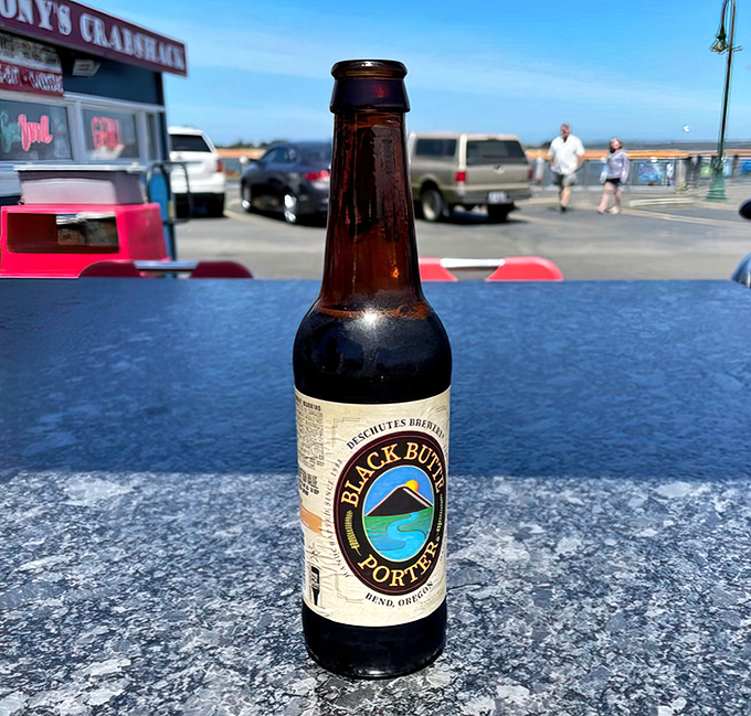 Nothing complements seafood quite like a local Black Butte Porter&mdash;it's like the ocean and forest decided to become drinking buddies.