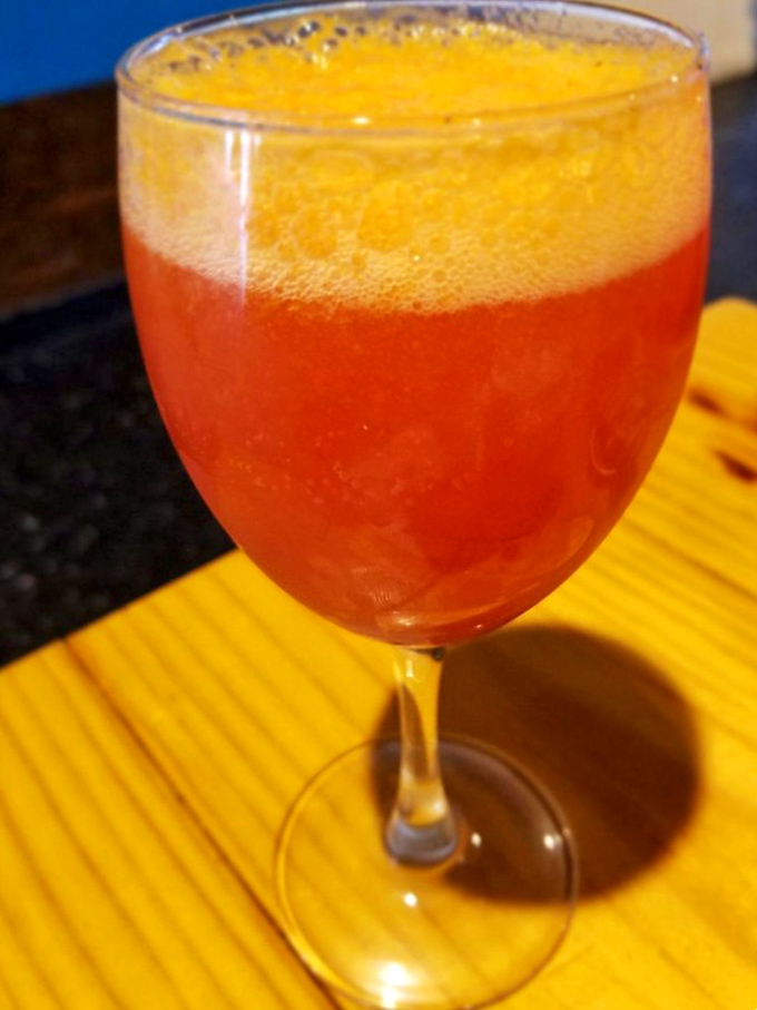 The Blood Orange Mimosa&mdash;because sometimes breakfast needs a little sparkle, and regular orange juice just wasn't putting in the effort.