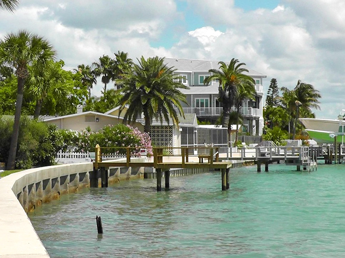 Waterfront living at its finest. The turquoise waters of Boca Ciega Bay provide a playground for boaters and a feast for the eyes.