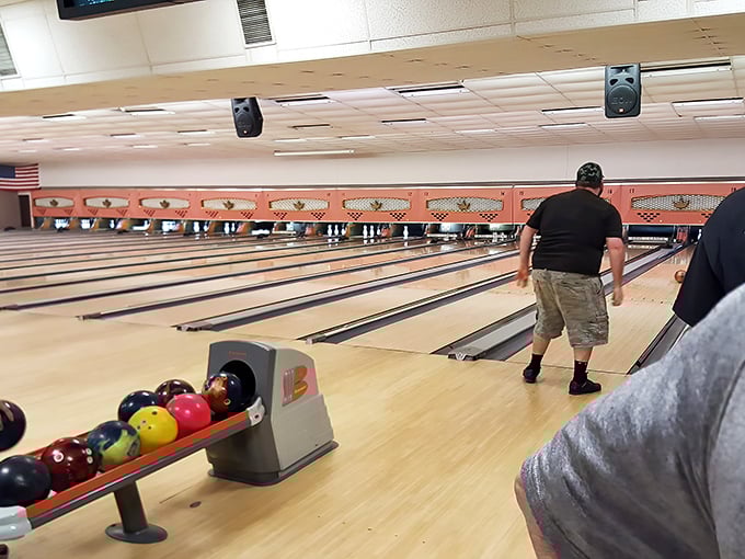 Even in relaxed Kittanning, sometimes you need to knock things down to feel better&mdash;the local bowling alley provides exactly that therapeutic release.