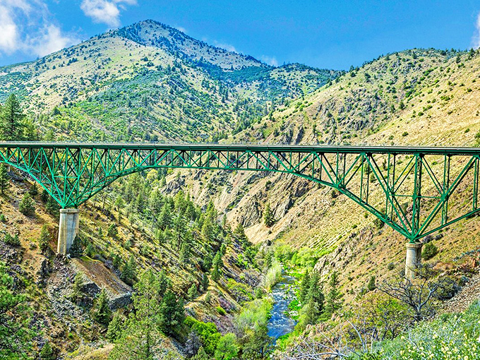 This bridge connects more than just two sides - it links past and present beautifully together.