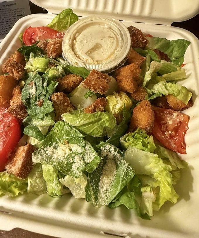 This Caesar salad proves vegetables can still be exciting&mdash;especially when they're merely the delivery system for those gloriously golden croutons and parmesan.