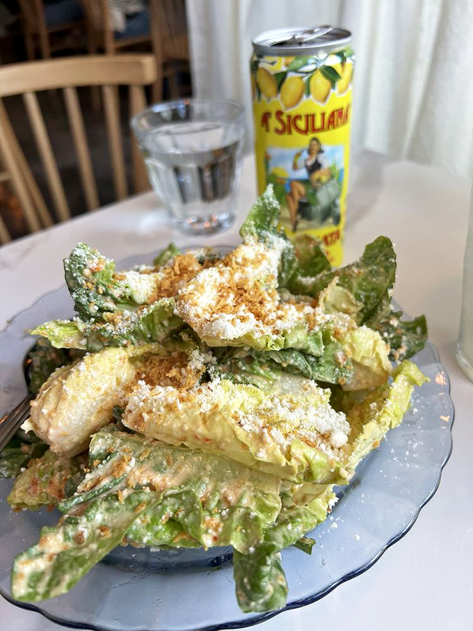 This Caesar salad packs Calabrian heat &ndash; Julius would've conquered more territories if he'd had this.