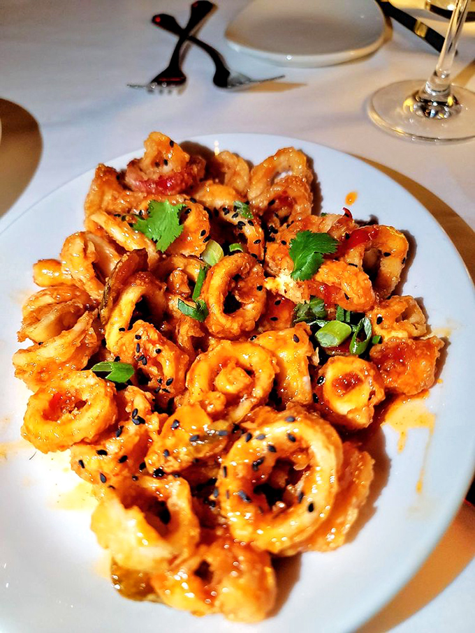 Calamari so perfectly crisp and tender, it might make you forget that time in the '80s when you thought it was exotic.