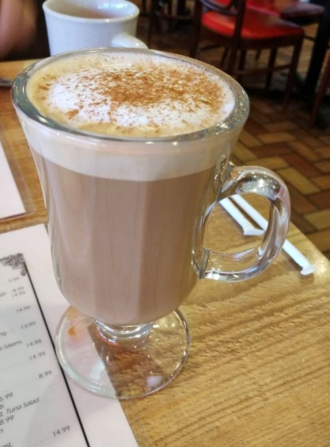 This isn't just coffee &ndash; it's a frothy, cinnamon-dusted cappuccino that makes you wonder why you ever settled for gas station brew.
