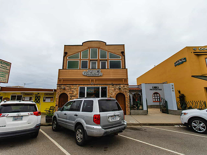 The Cayucos Collective showcases local artisans in a building that looks like it's auditioning for a Wes Anderson movie &ndash; charmingly quirky.