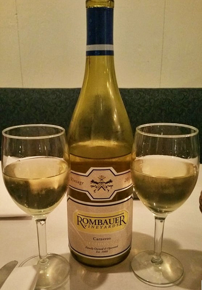 A crisp Carneros Chardonnay stands by, ready to play matchmaker between you and whatever oceanic delight arrives at your table.