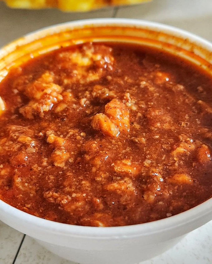 This isn't just chili&mdash;it's a warm hug in a bowl. The kind of comfort food that makes you forget about fancy restaurants with unpronounceable menu items.