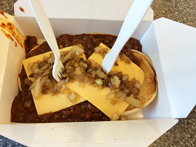 Chili, cheese, and beef living together in perfect harmony&mdash;like a delicious rock band where every member is somehow the lead singer.