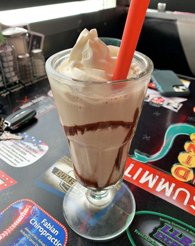 This chocolate milkshake isn't just a drink, it's an event &ndash; the kind that makes you wonder why you ever drank anything else.