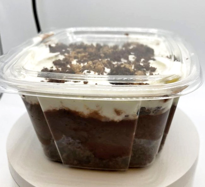 Chocolate truffle dessert layered with enough decadence to make you forget every diet you've ever attempted in life.