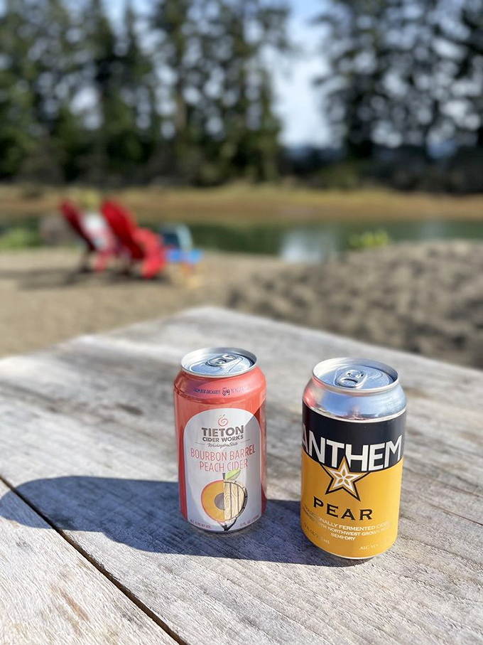 When local ciders meet riverside relaxation, even the most dedicated wine snob will admit that cans have never looked so sophisticated.