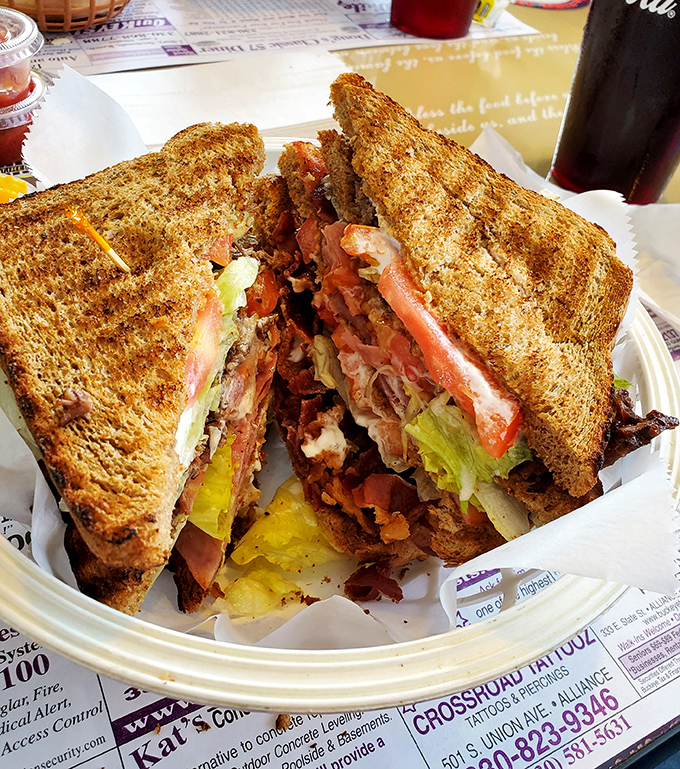 The club sandwich&mdash;that multi-story mansion of flavor where bacon, mayo, and toasted bread create the kind of architecture that would make Frank Lloyd Wright hungry.