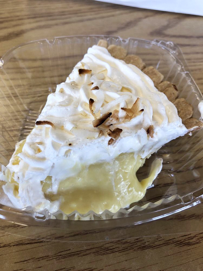 The kind of coconut cream pie that makes you question whether you've been wasting your life eating inferior desserts all these years.