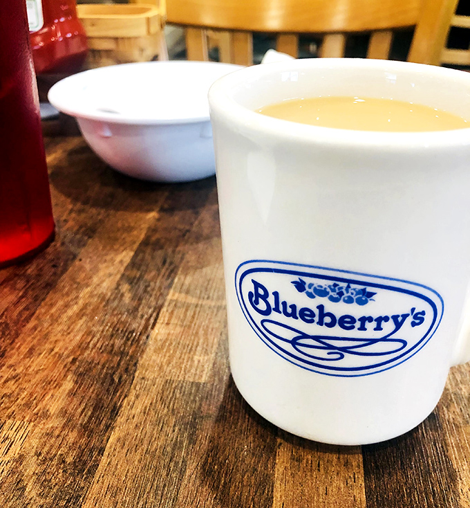 The coffee mug that promises to turn morning grumps into functioning humans. Simple, sturdy, and filled with liquid motivation.