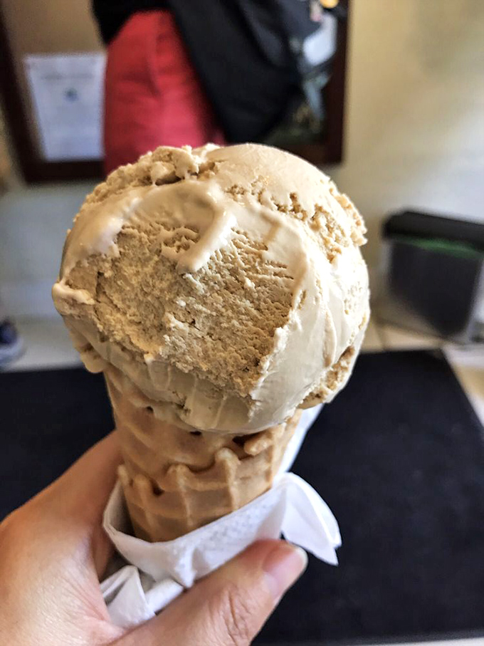 Two scoops of heaven on a handcrafted cone&mdash;the kind of simple pleasure that makes Monday feel like Saturday.