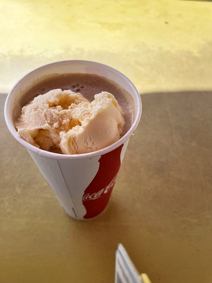 The root beer float: where childhood nostalgia and adult indulgence meet in a frosty mug of creamy, bubbly perfection.