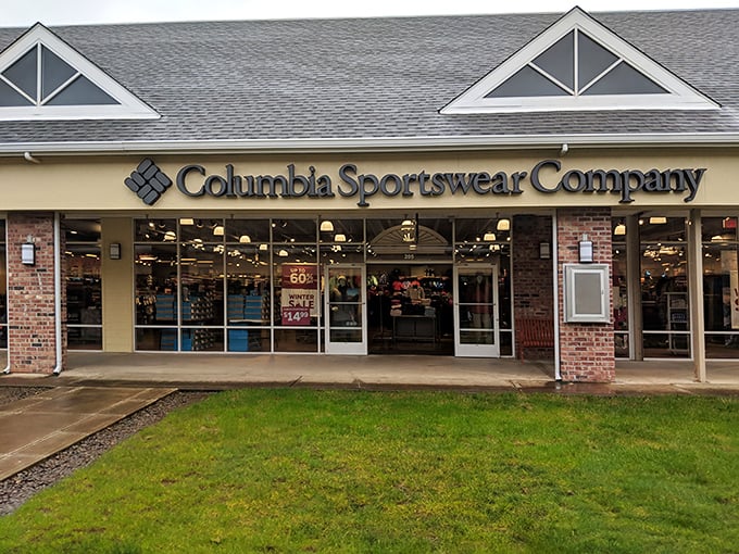 Columbia Sportswear Company: Oregon's homegrown answer to unpredictable weather. Their rainproof technology has saved more vacations than hotel room upgrades.