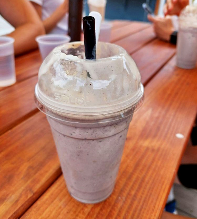 This milkshake doesn't just bring boys to the yard&mdash;it brings everyone to Tahoe, thick enough to require serious straw commitment.