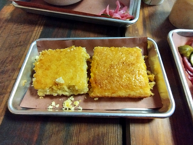 Cornbread that strikes the perfect balance between sweet and savory. Golden squares of happiness that crumble just right.