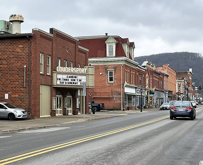 The Coudersport Theatre's vintage marquee promises entertainment the old-fashioned way&mdash;no streaming services required in this corner of Pennsylvania.
