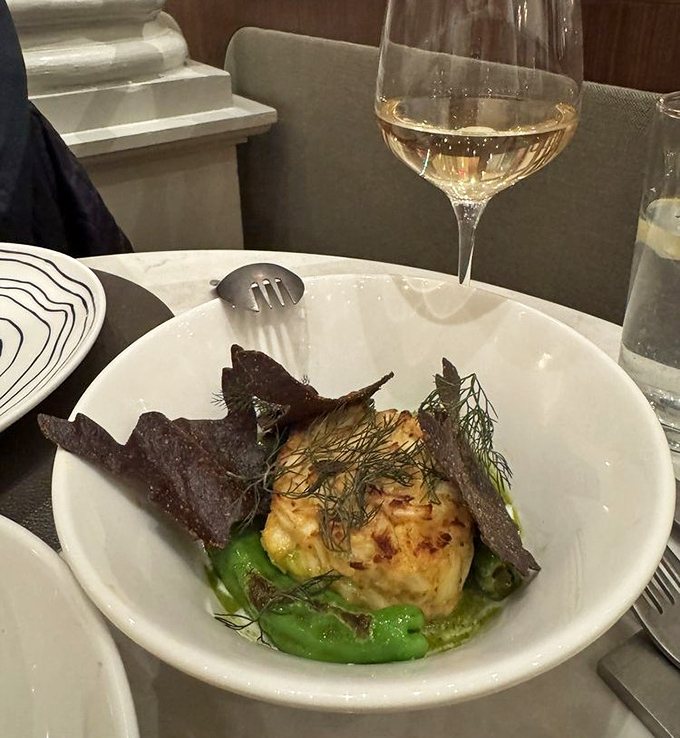 Maryland crab cakes and jumbo shrimp that remind you why the Chesapeake Bay deserves its legendary status in the seafood hall of fame.