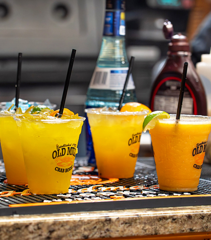 Colorful cocktails that taste like vacation in a glass&mdash;the perfect liquid accompaniment to a serious crab session.