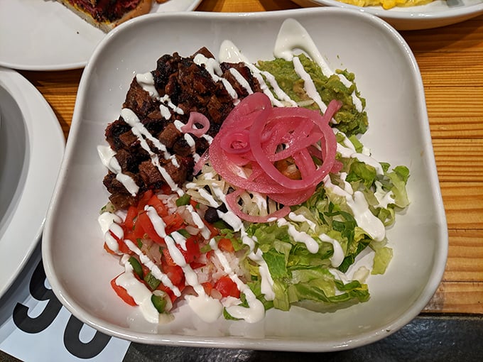 Who says you can't deconstruct happiness? This bowl proves that sometimes taking things apart makes them even better.