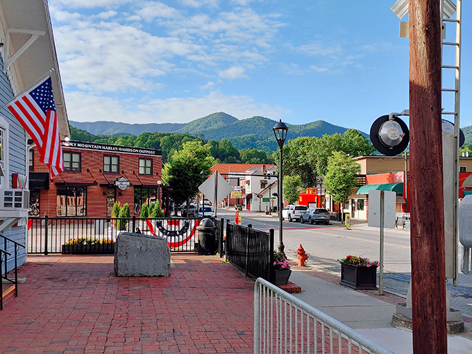 Bryson City's main street offers small-town charm that feels increasingly rare&mdash;like finding an original Polaroid camera that still works perfectly.
