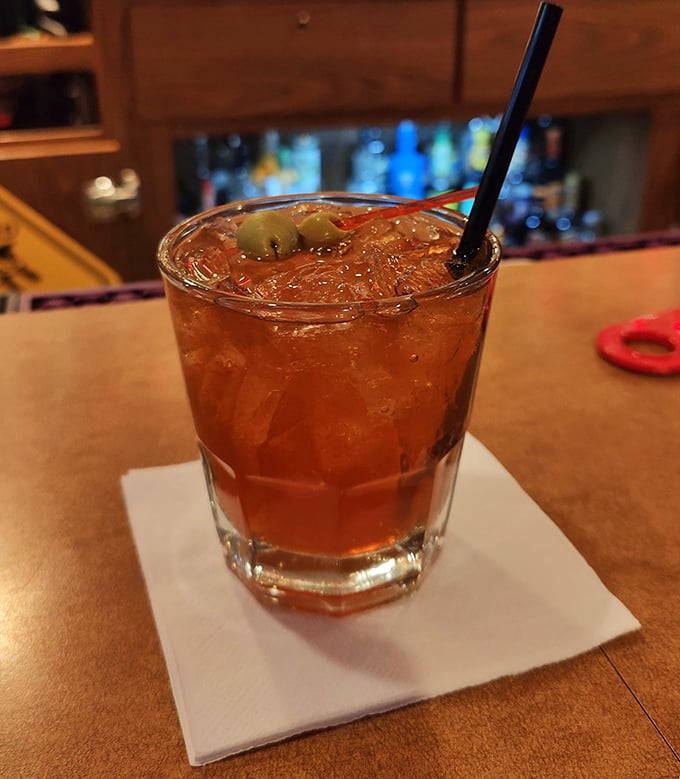 The unofficial state cocktail of Wisconsin&mdash;a Brandy Old Fashioned Sweet, muddled with fruit and served with those essential red cocktail cherries.