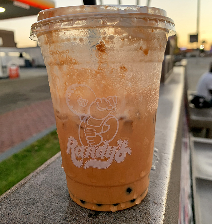 Randy's knows that every great donut deserves a worthy companion&mdash;their iced coffee is the Fred Astaire to your donut's Ginger Rogers.