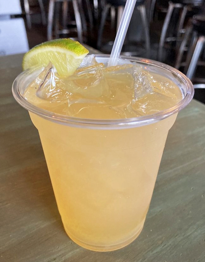 This refreshing cocktail with its lime garnish is the liquid equivalent of a cool Gulf breeze after a hot day on Panama City's beaches.