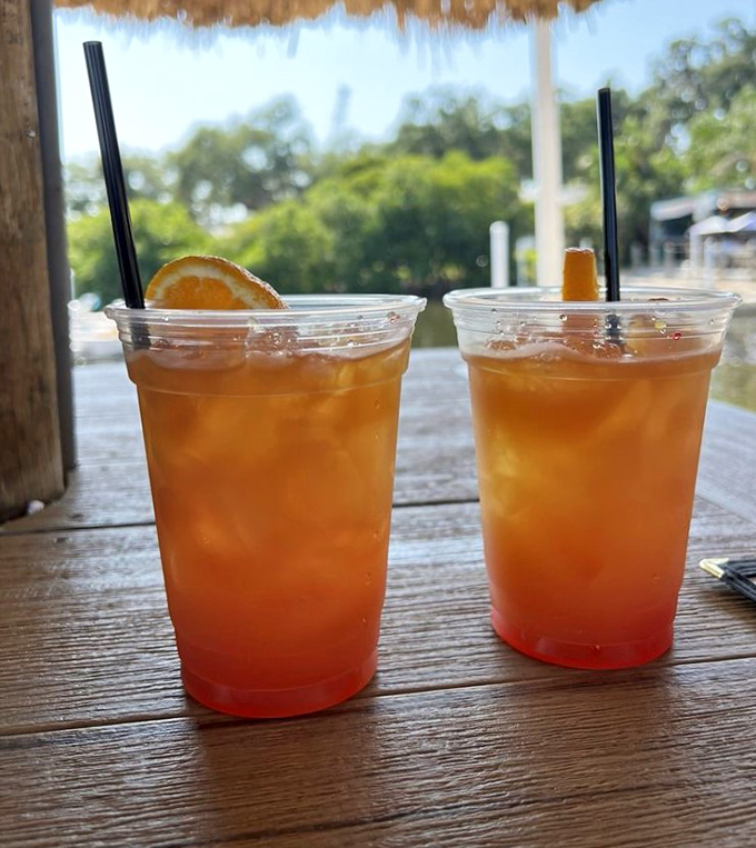 Cold beverages served in an atmosphere where every sip feels like a mini-vacation from ordinary life.