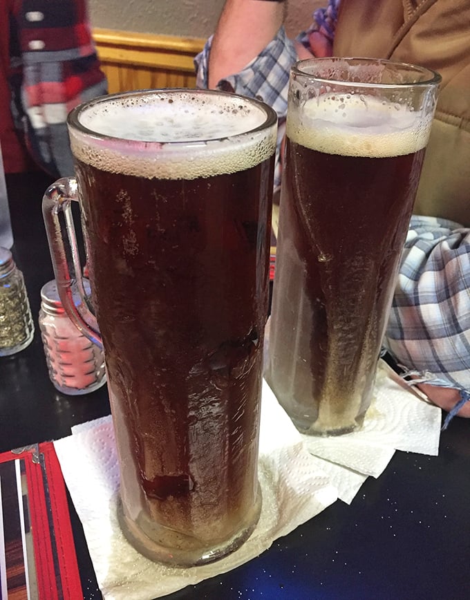 These aren't just drinks&mdash;they're Texas-sized commitments. Tall, dark, and handsome glasses of refreshment after a long drive.