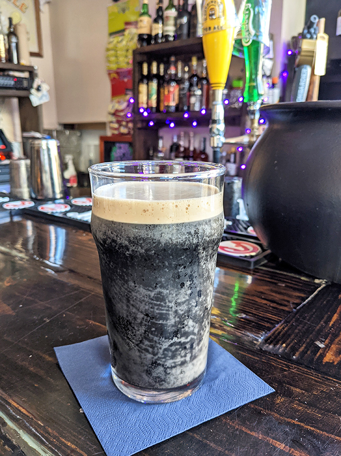 This isn't just a pint of stout &ndash; it's a liquid history lesson with a creamy diploma on top, best enjoyed while contemplating life's great mysteries.