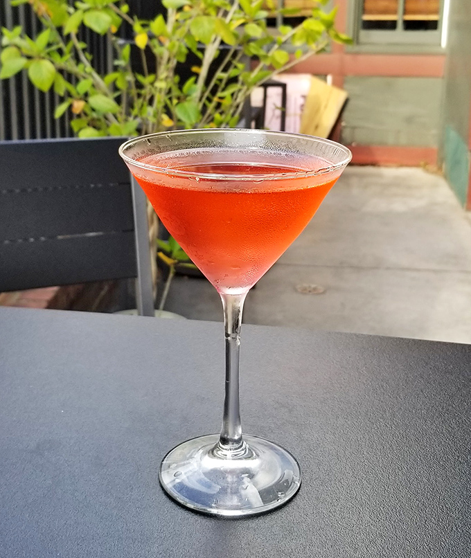 This vibrant cocktail isn't what prisoners dreamed of while doing time, but it's exactly what you should order while doing dinner.