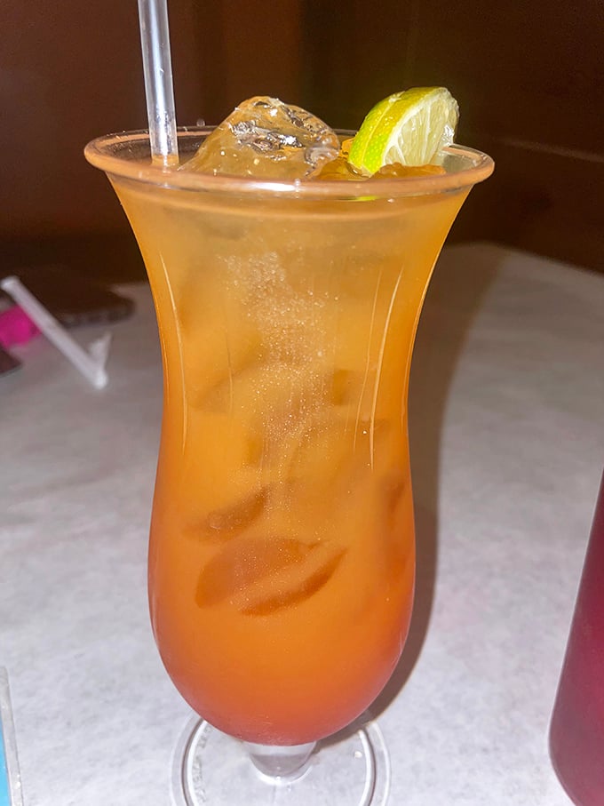 This hurricane cocktail isn't just a drink&mdash;it's a vacation in a glass. That lime wedge isn't garnish; it's the period at the end of a delicious sentence. 