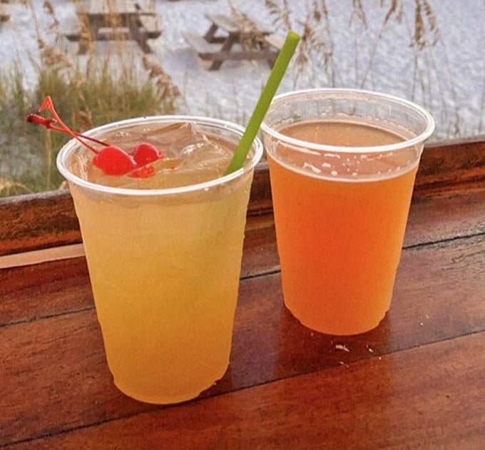 Vacation officially begins when tropical drinks arrive with those little umbrellas&mdash;liquid sunshine in a cup with a view of the actual sunshine.