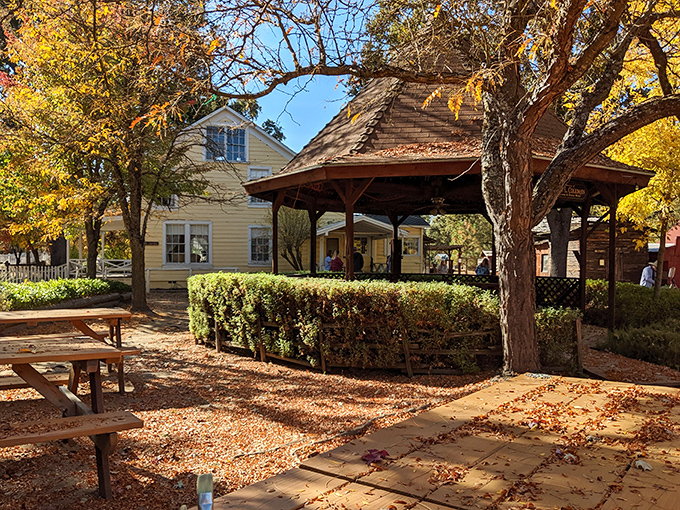 Historic village buildings tell tales of simpler times when life moved at human speed.