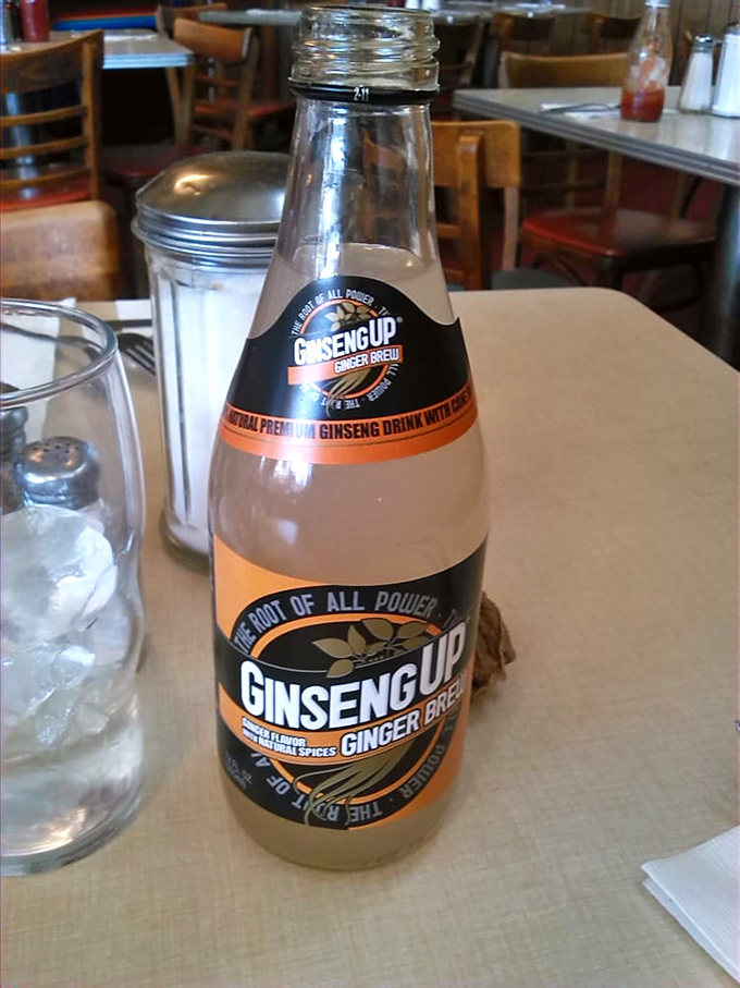 Even the beverages at Scotty's bring character to the table&mdash;this ginger brew packs enough zing to cut through the richness of your fried feast.