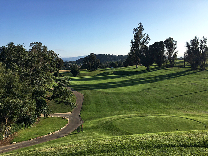 Golf in Ojai isn't just about the score&mdash;it's about squeezing in putts between gasps at mountain views that make even bad shots worthwhile.
