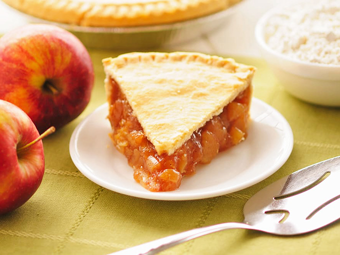 Apple pie that would make your grandmother both jealous and proud. The perfect balance of sweet, tart, and "I'll-definitely-have-another-slice" deliciousness.