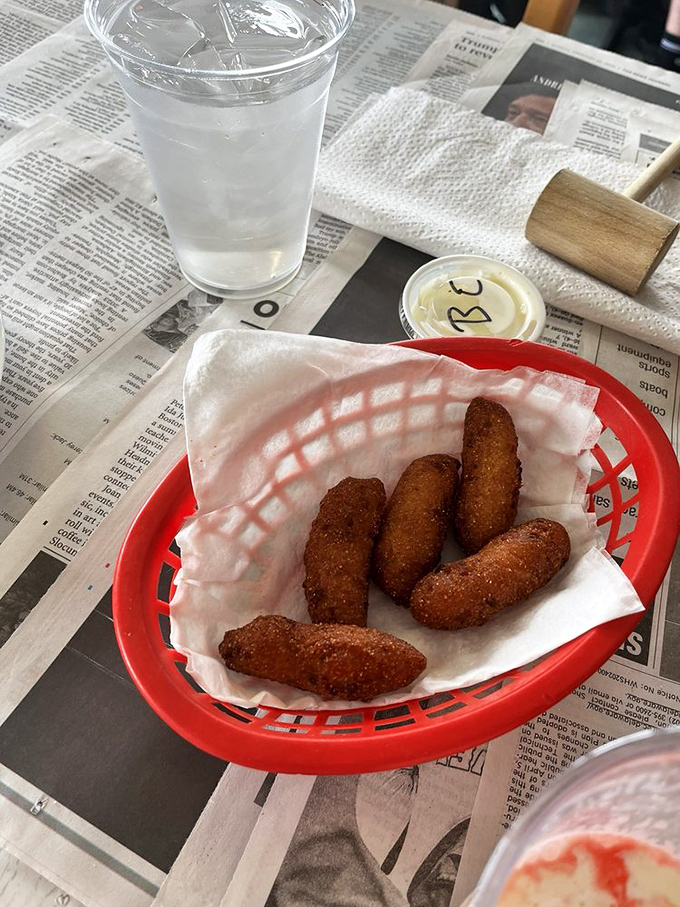 Hush puppies so good they deserve their own moment of silence&mdash;crispy, golden-brown bites of cornmeal heaven.