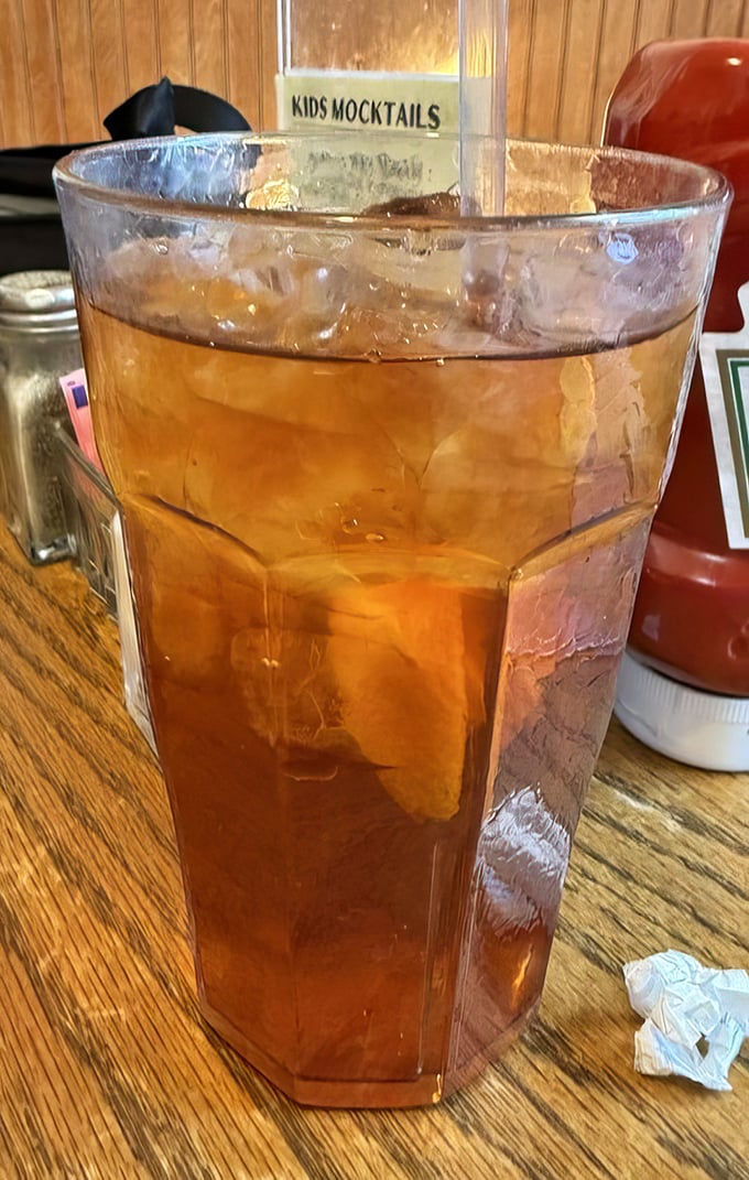 Sweet tea so perfectly amber it looks like liquid sunshine. In the South, this isn't just a beverage&mdash;it's practically a constitutional right.