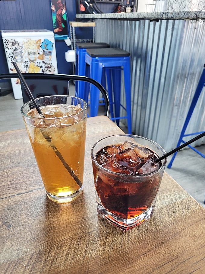 Sweet tea and soda&mdash;the unofficial beverages of serious conversations and lazy afternoons. Simple refreshment done right.