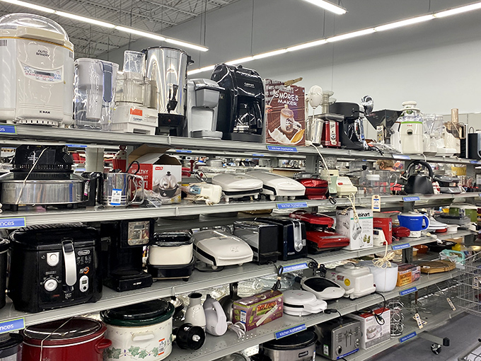 Kitchen appliance archaeology at its finest. That waffle maker from 1995 still has plenty of Sunday brunches left in it. 